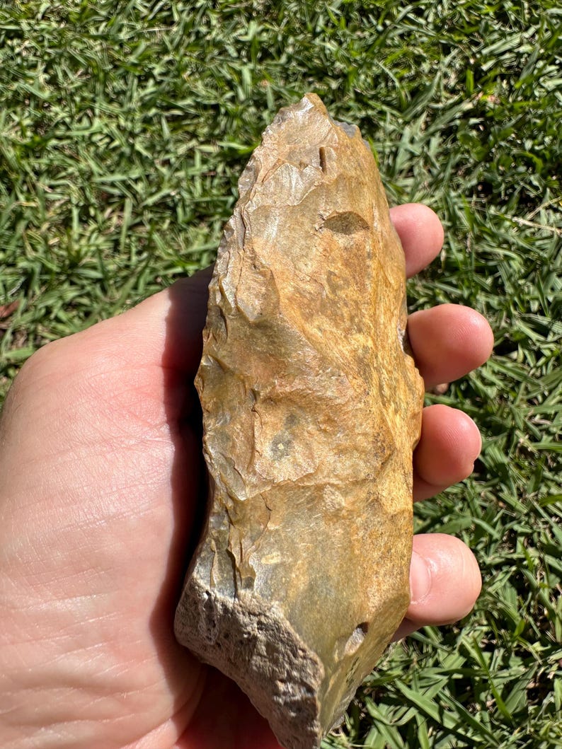 A Large, Masterfully Trimmed French Bone-breaker Hachereau-like or ...