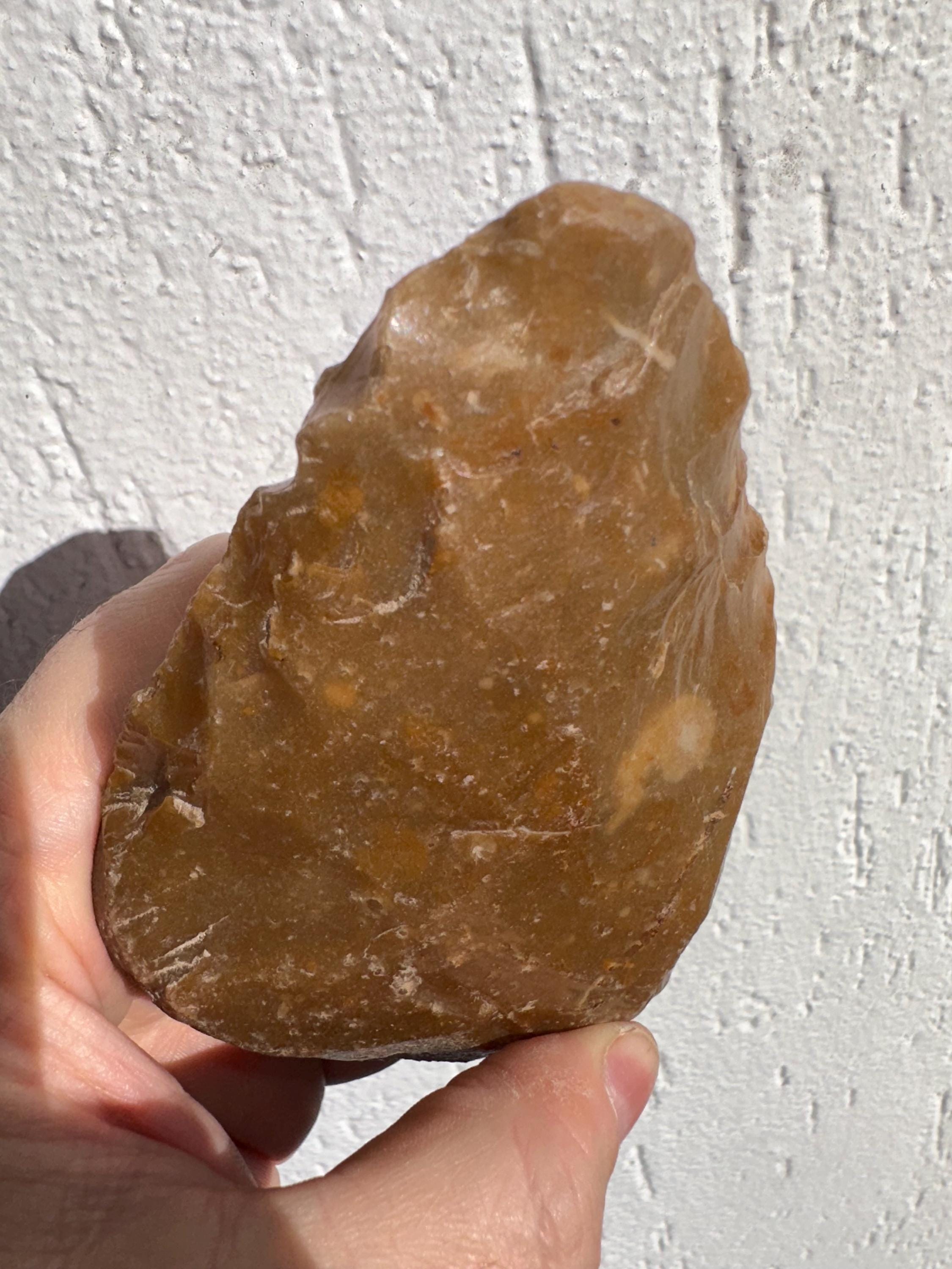 Intact, Beautiful Chunky Sub-triangular Neanderthalian Biface From West ...