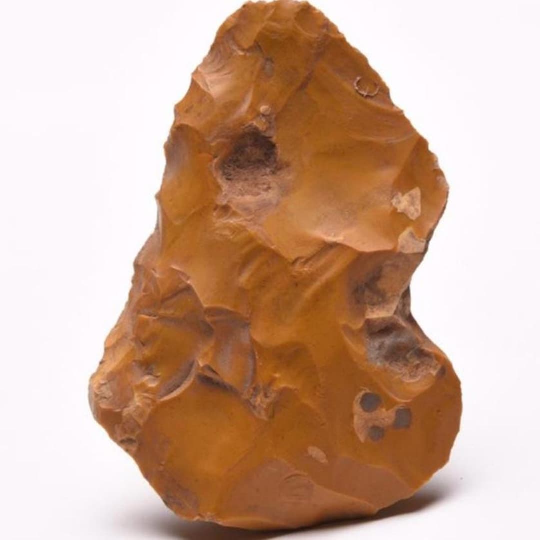 Neanderthal Jasper Hand Axe, Fontmaure France, Stone Age Artifact - Etsy