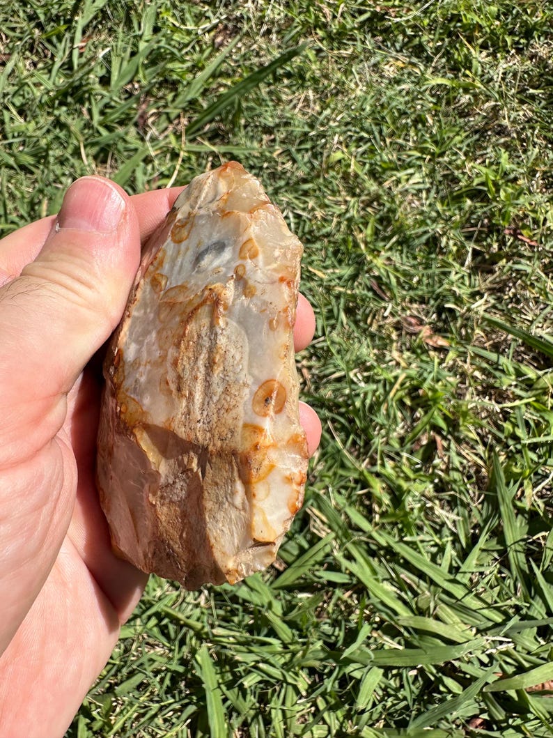 Mousterian Flint Biface Hand Axe, Saint-just, France, 40000 Years Old ...