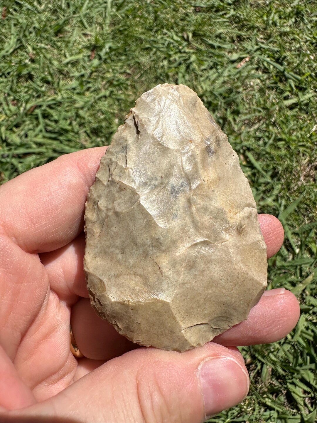 Museum Perfectly Pear-shaped French Neanderthalian Hand Axe From an Old ...