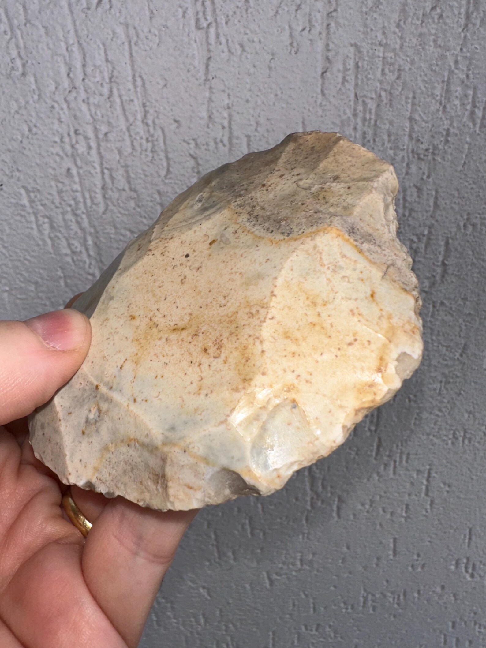 A Large Middle Paleolithic French Levallois Flake Tool Featuring a ...