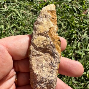 Paleolithic Jasper Blade, Fontmaure France, Mousterian Tool - Etsy