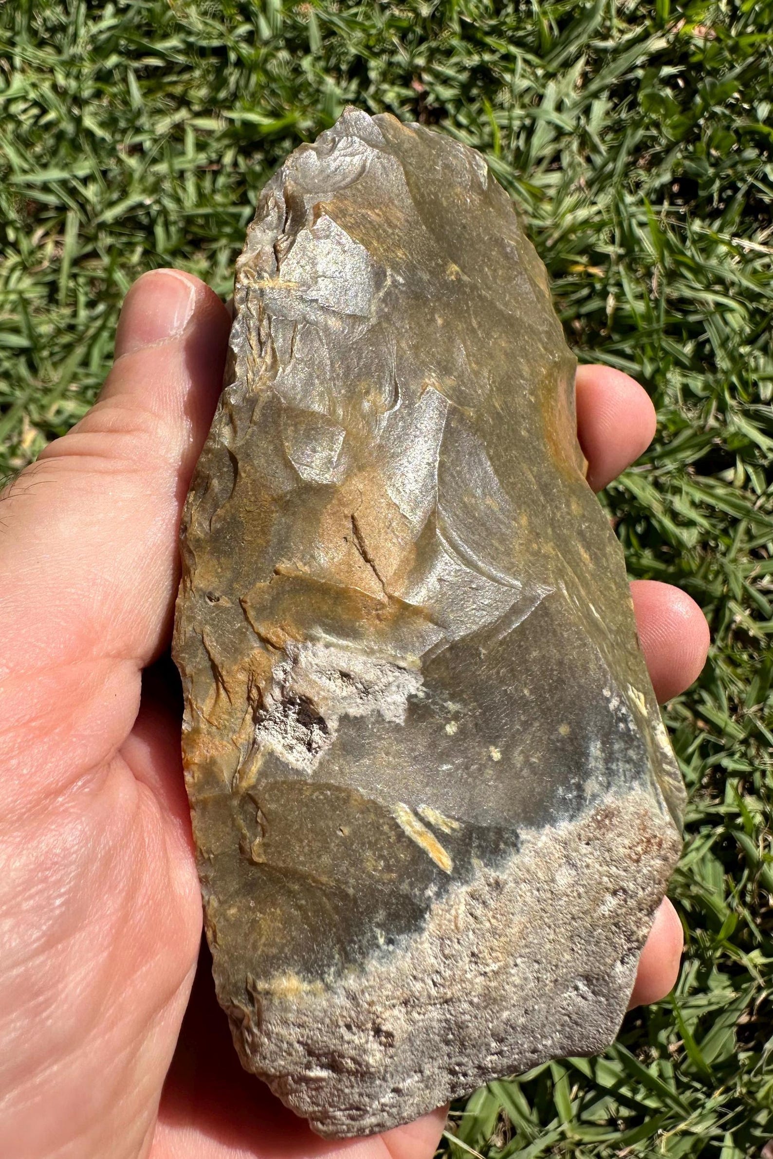 A Large, Masterfully Trimmed French Bone-breaker Hachereau-like or ...