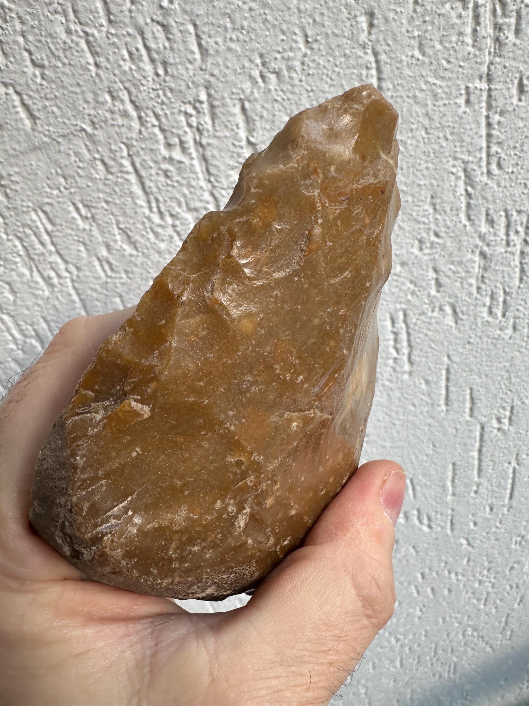 Intact, Beautiful Chunky Sub-triangular Neanderthalian Biface From West ...