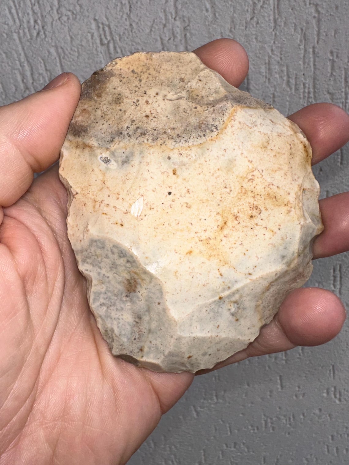 A Large Middle Paleolithic French Levallois Flake Tool Featuring a ...