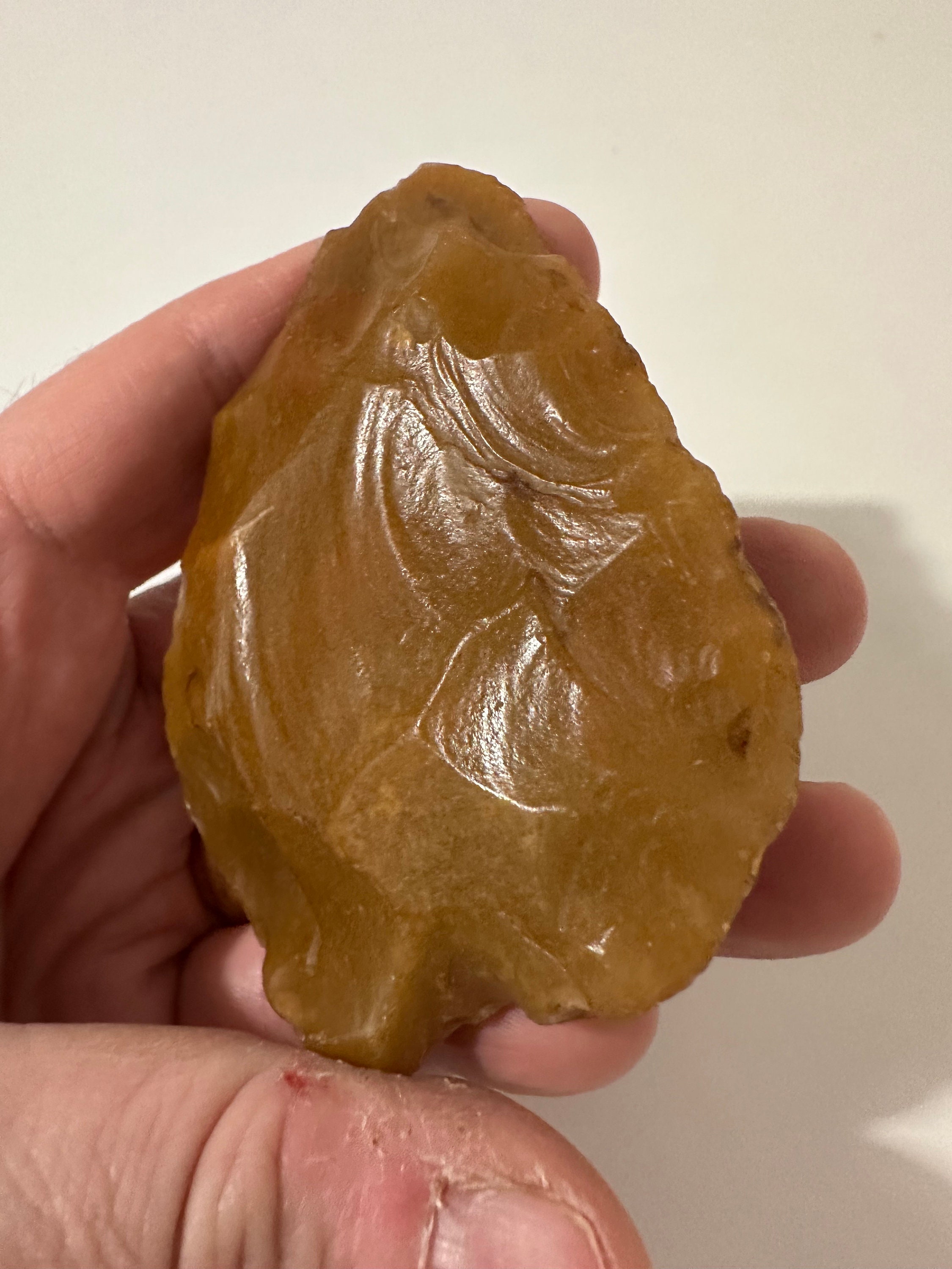 A Gorgeous Acheulean Biface From the Renown Area of Le Grand-pressigny ...