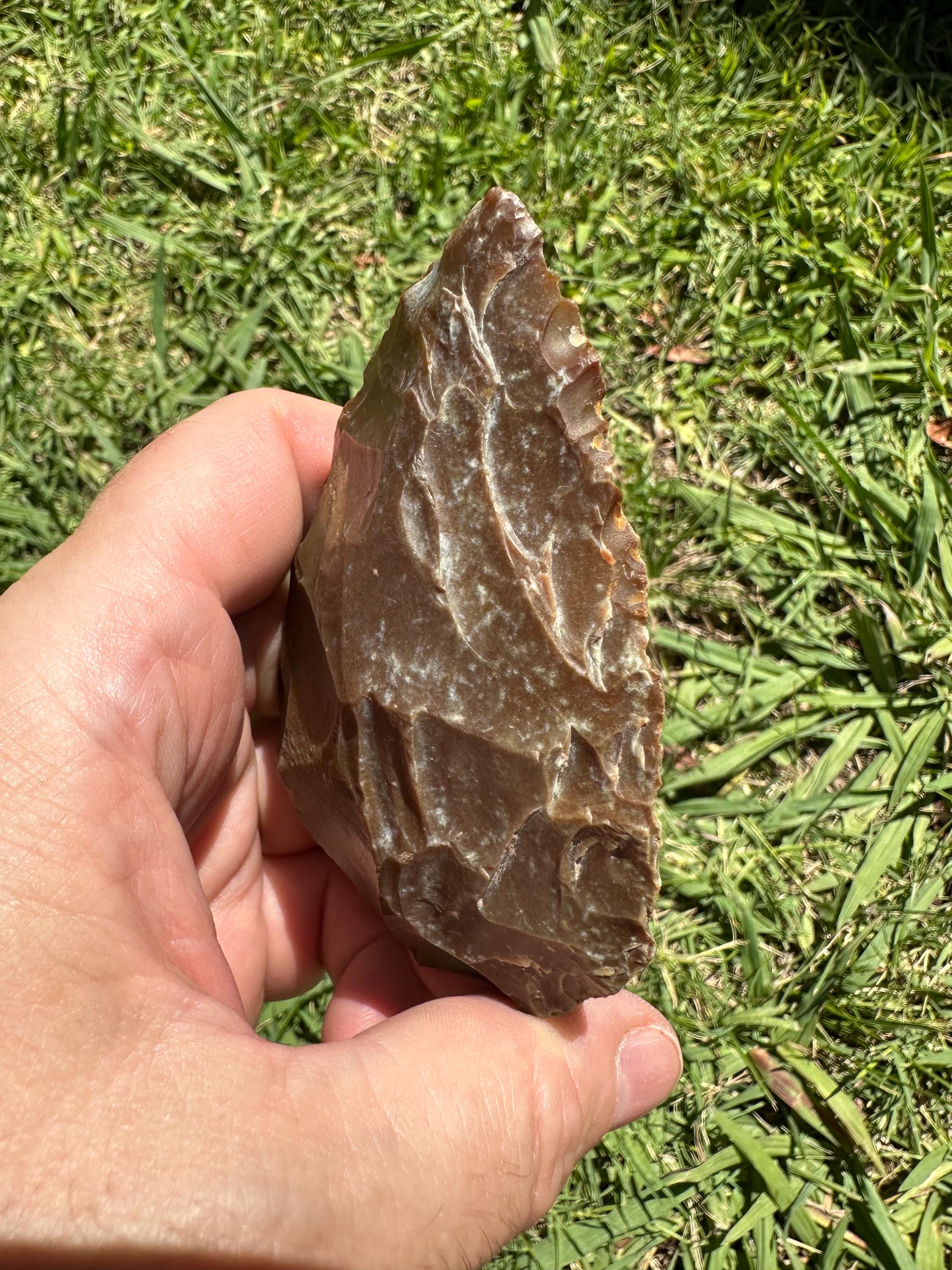 Museum French Neanderthalian Hand Axe With Accuracte Info About ...