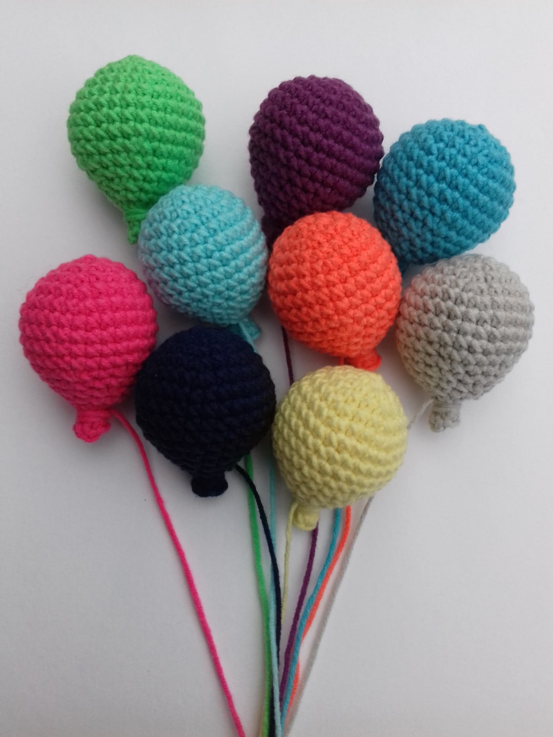 Crocheted Balloon Amigurumi Balloon - Etsy