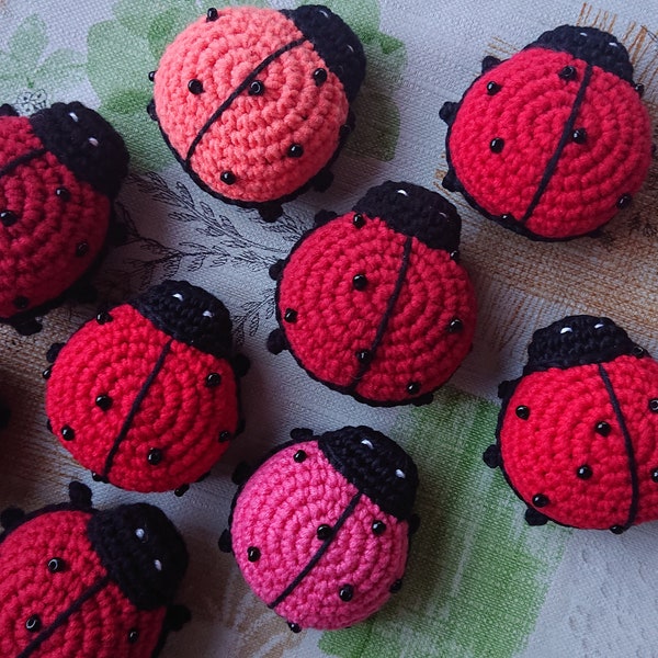 Crochet Ladybug - Etsy