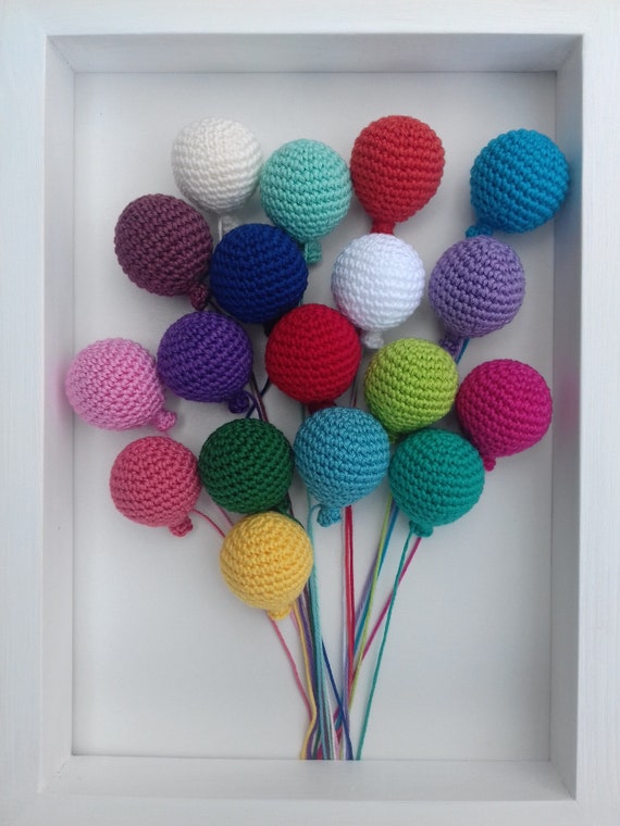 Crocheted Balloons Amigurumi Balloons - Etsy