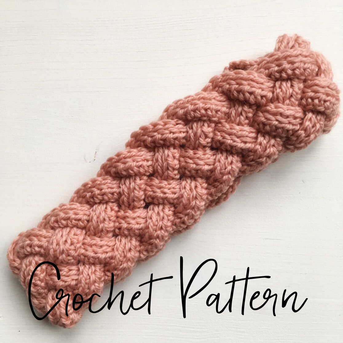 Braided Headband Crochet Pattern, PDF Crochet Pattern - Etsy