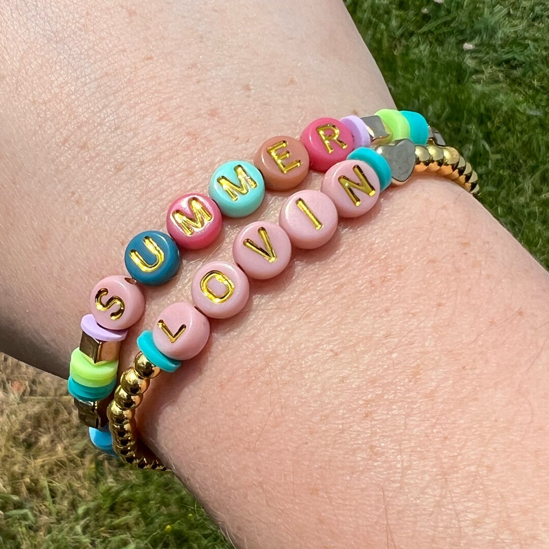 Summer Lovin Bracelet Stack, Bright Bracelet Stack, Summer Jewelry ...