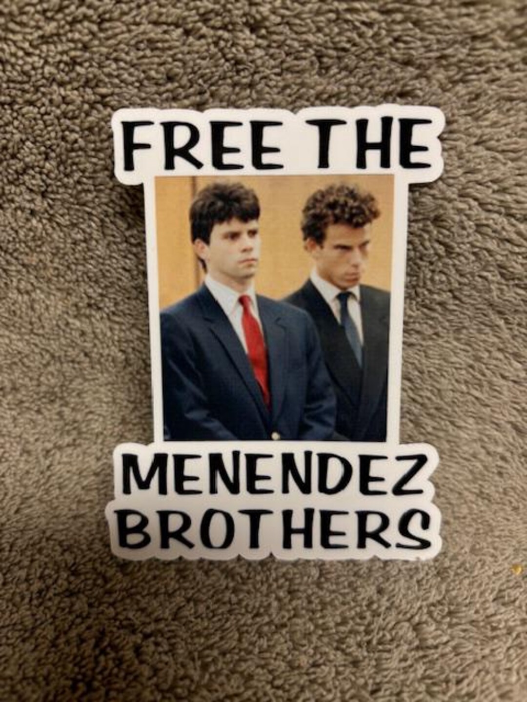 Free the Menendez Brothers Vinyl Sticker - Etsy