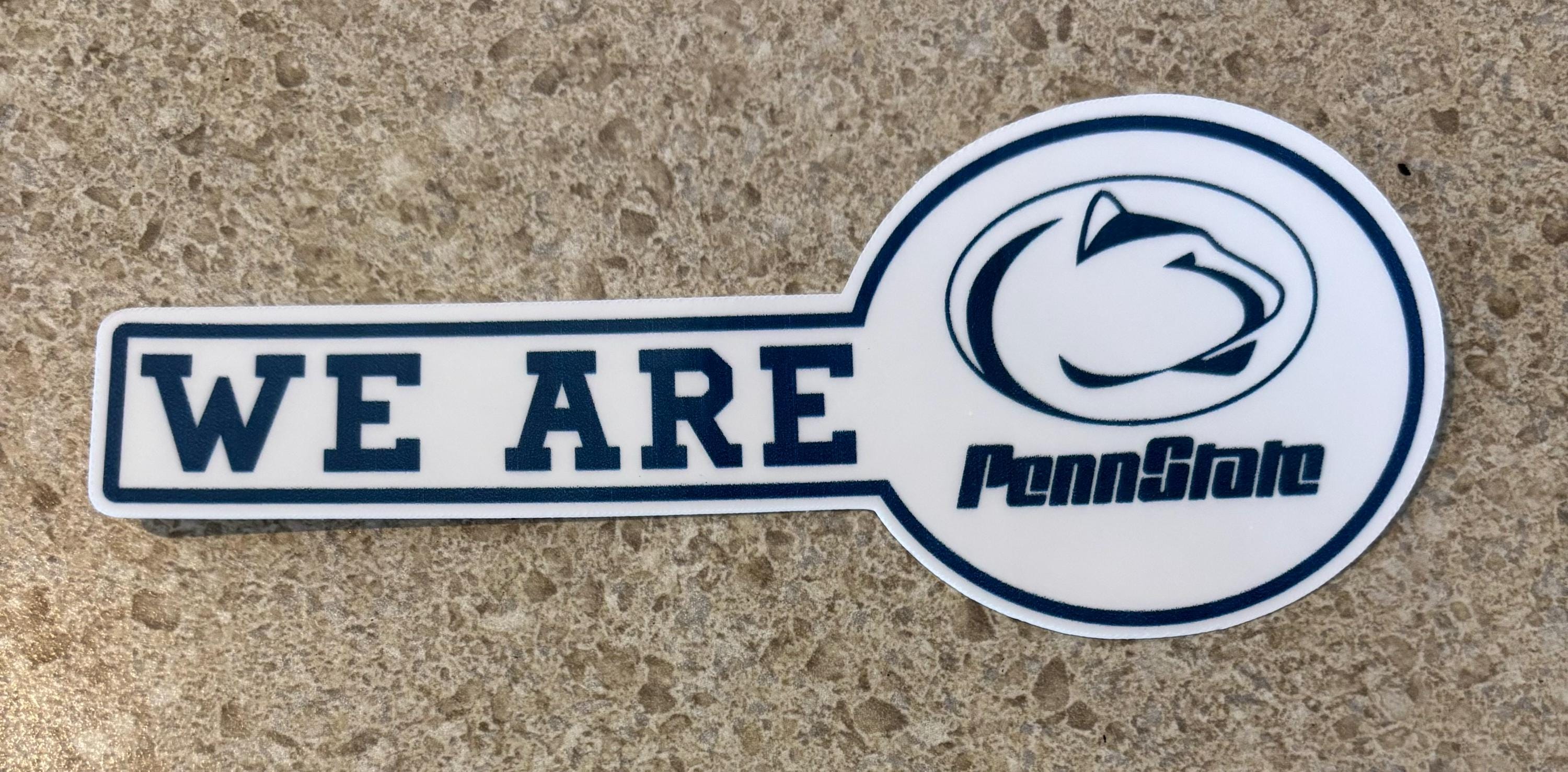 Penn State Sticker and Penn State Girl Window Decal. - Etsy