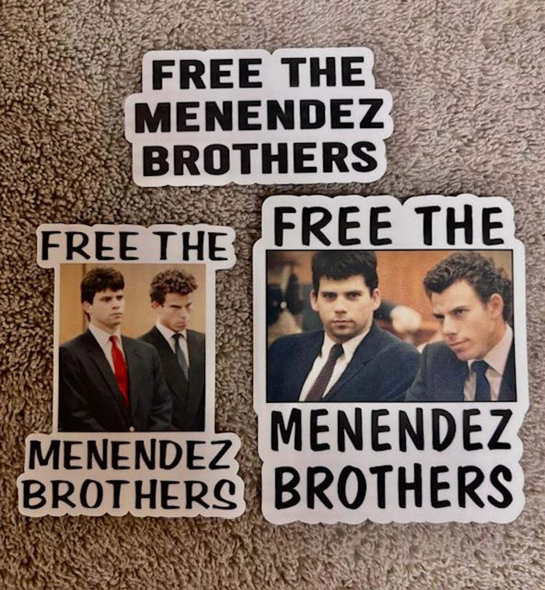 Buy Free the Menendez Brothers Vinyl Sticker Bundle Online in India - Etsy