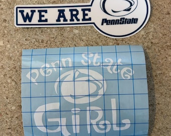 Penn State Vinyl Sticker - Etsy
