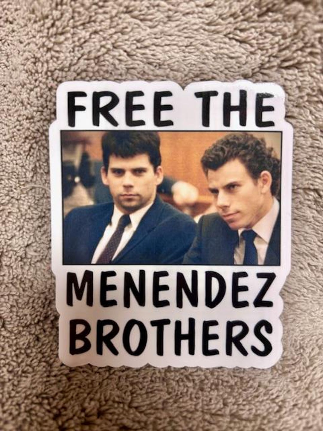 Free the Menendez Brothers Vinyl Sticker - Etsy