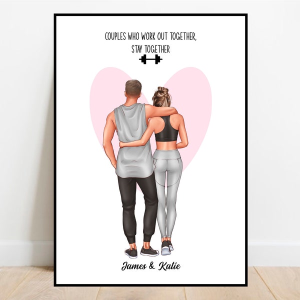 Couples Workout - Etsy