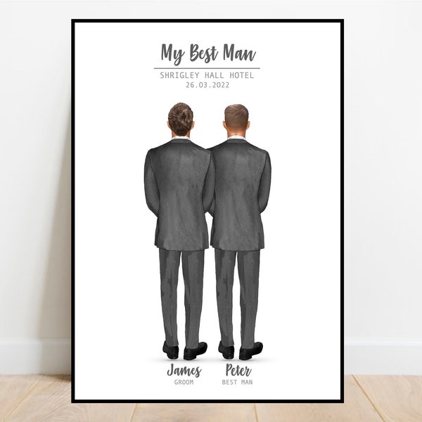 The Best Man Poster - Etsy