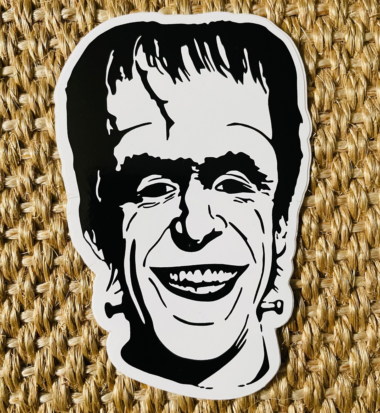 Herman Munster Decal | Etsy