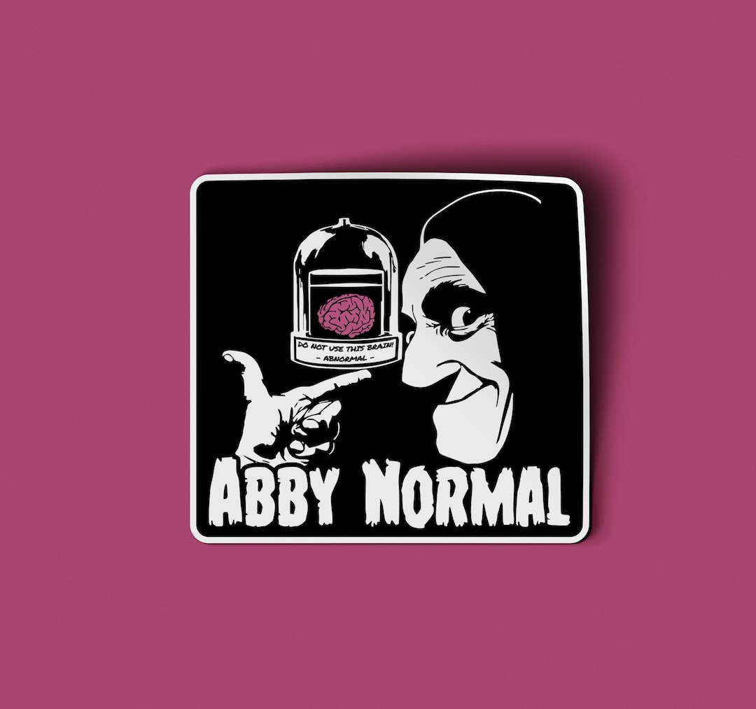 Abby Normal Decal - Etsy