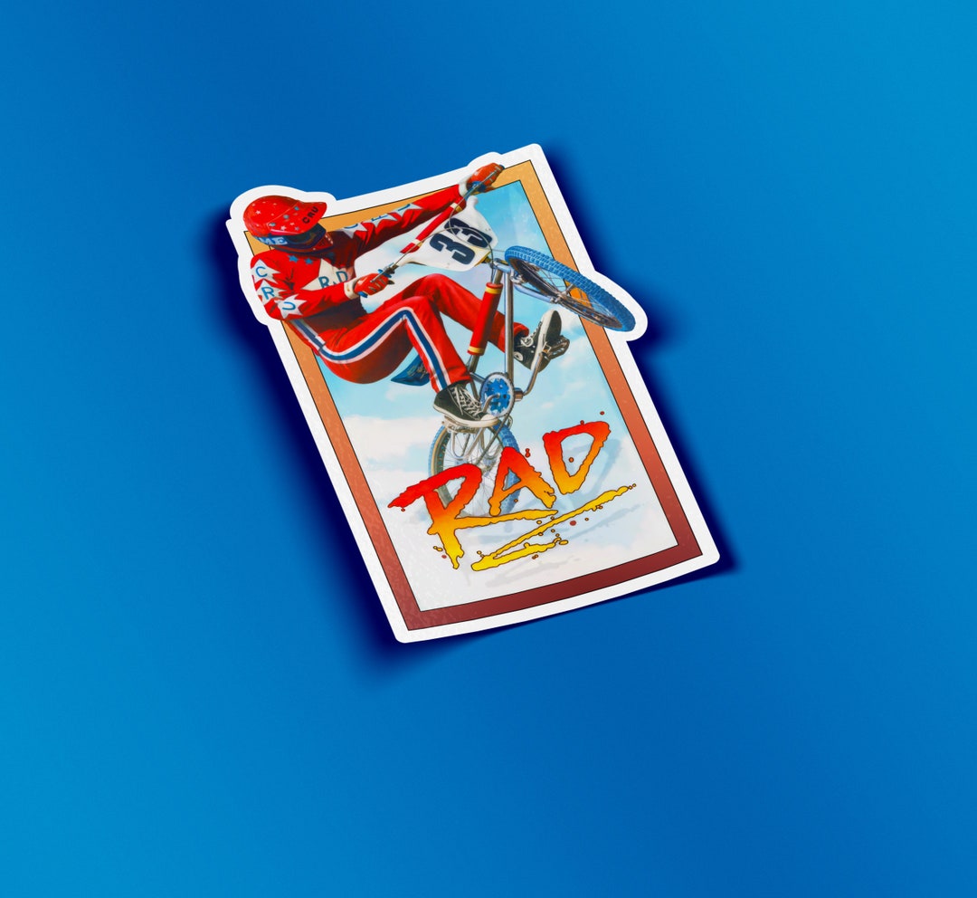 Rad Movie Decal - Etsy