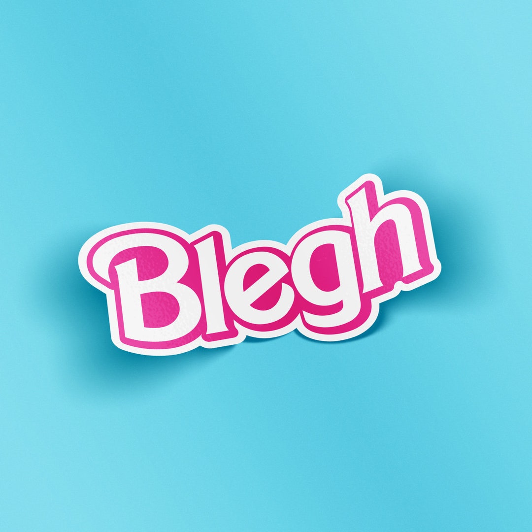 Blegh Stickers - Etsy