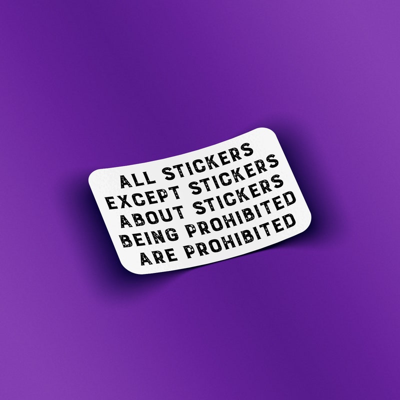 Prohibited - Etsy