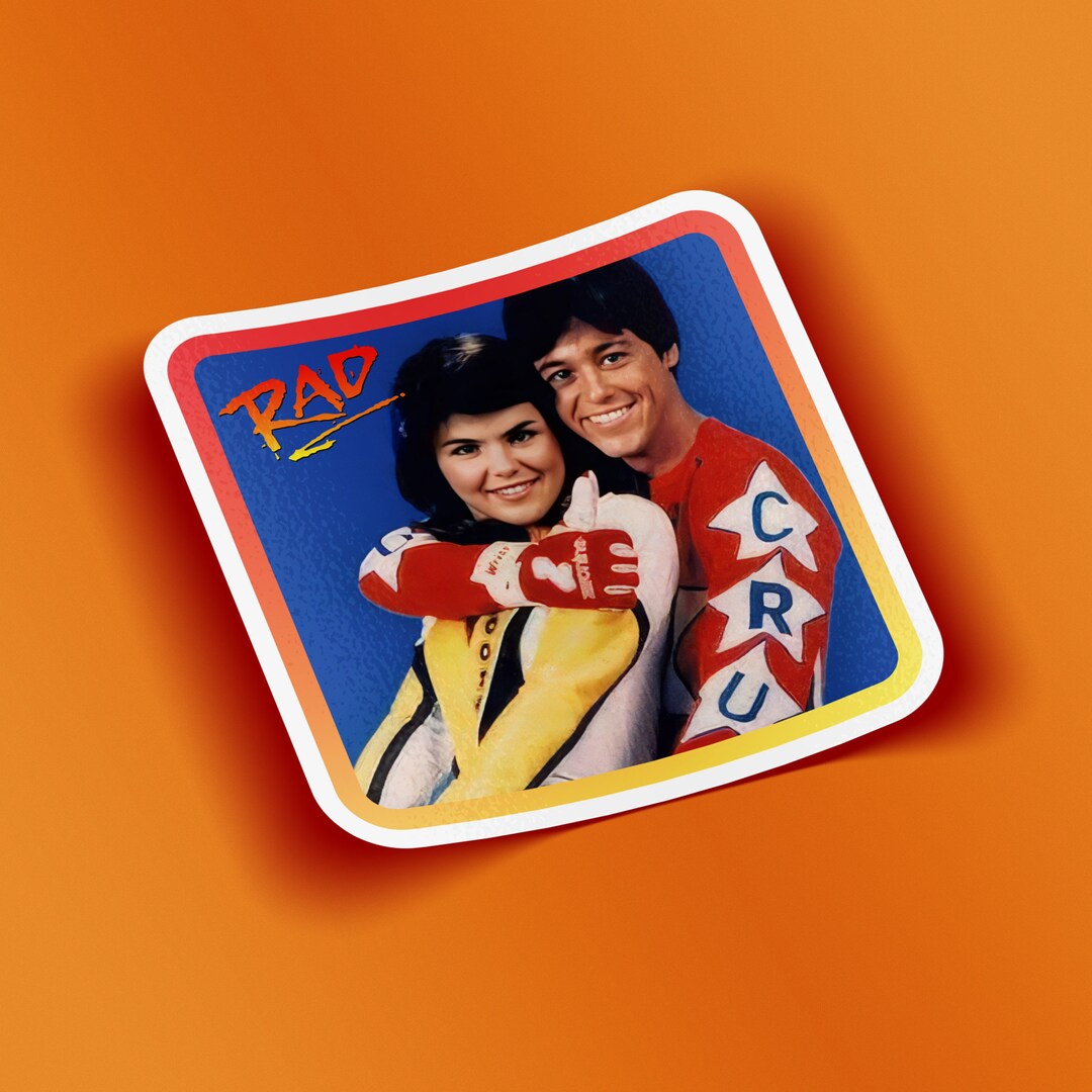 Rad Movie Cru and Christian Decal - Etsy