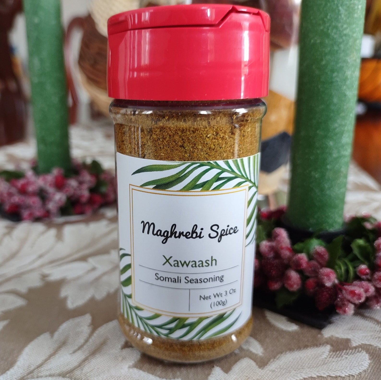 Xawaash (hawash) Somalian Seasoning Blend. Fresh Ground 3 Oz Bottle ...