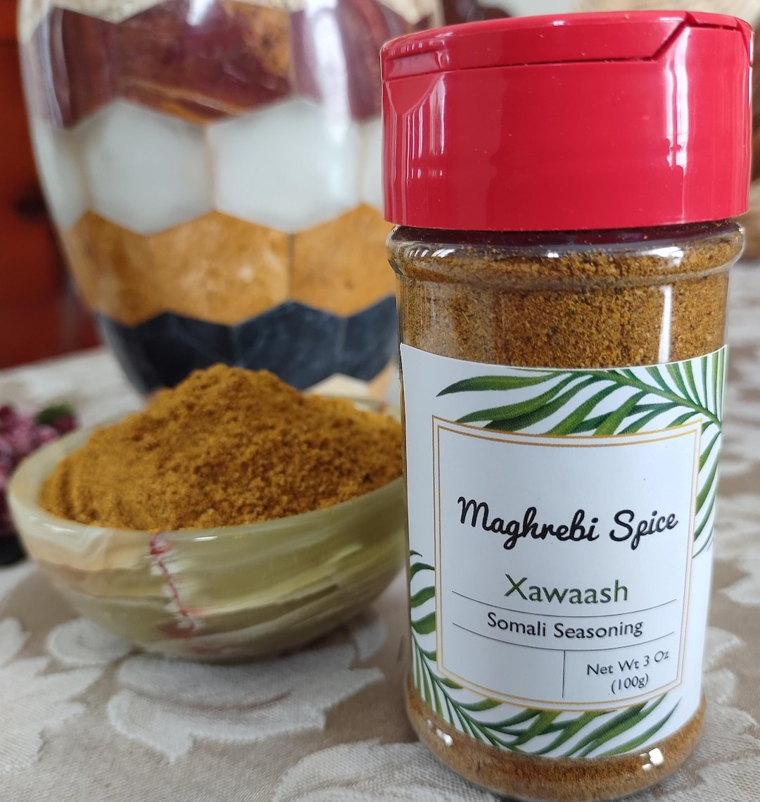 Xawaash (hawash) Somalian Seasoning Blend. Fresh Ground 3 Oz Bottle ...