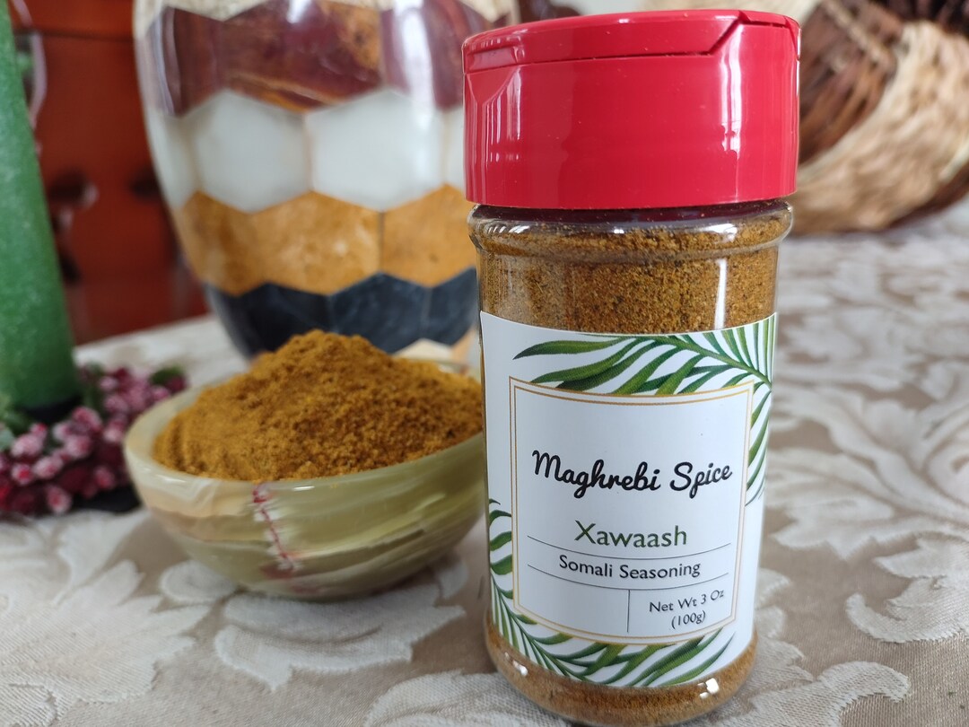 Xawaash hawash Somalian Seasoning Blend. Fresh Ground 3 Oz Bottle - Etsy