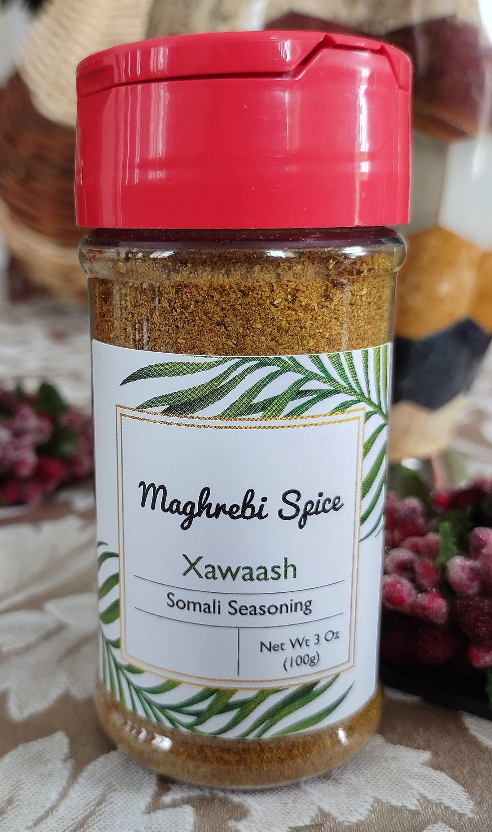 Xawaash (hawash) Somalian Seasoning Blend. Fresh Ground 3 Oz Bottle ...