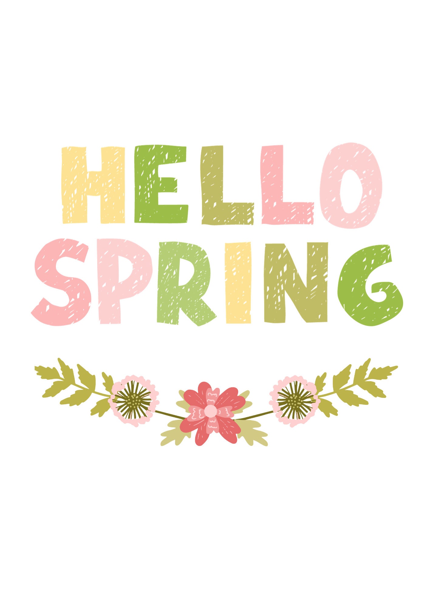 Spring Home Decor Printable Bundle - Etsy