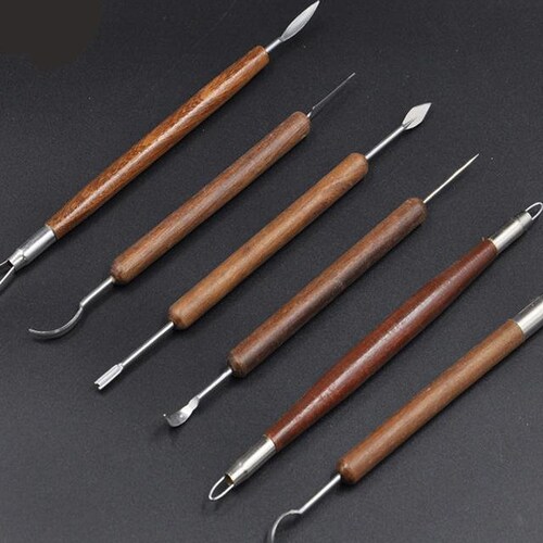 Set of 6 Double-ended Sculpting and Shaping Tools for Pottery - Etsy