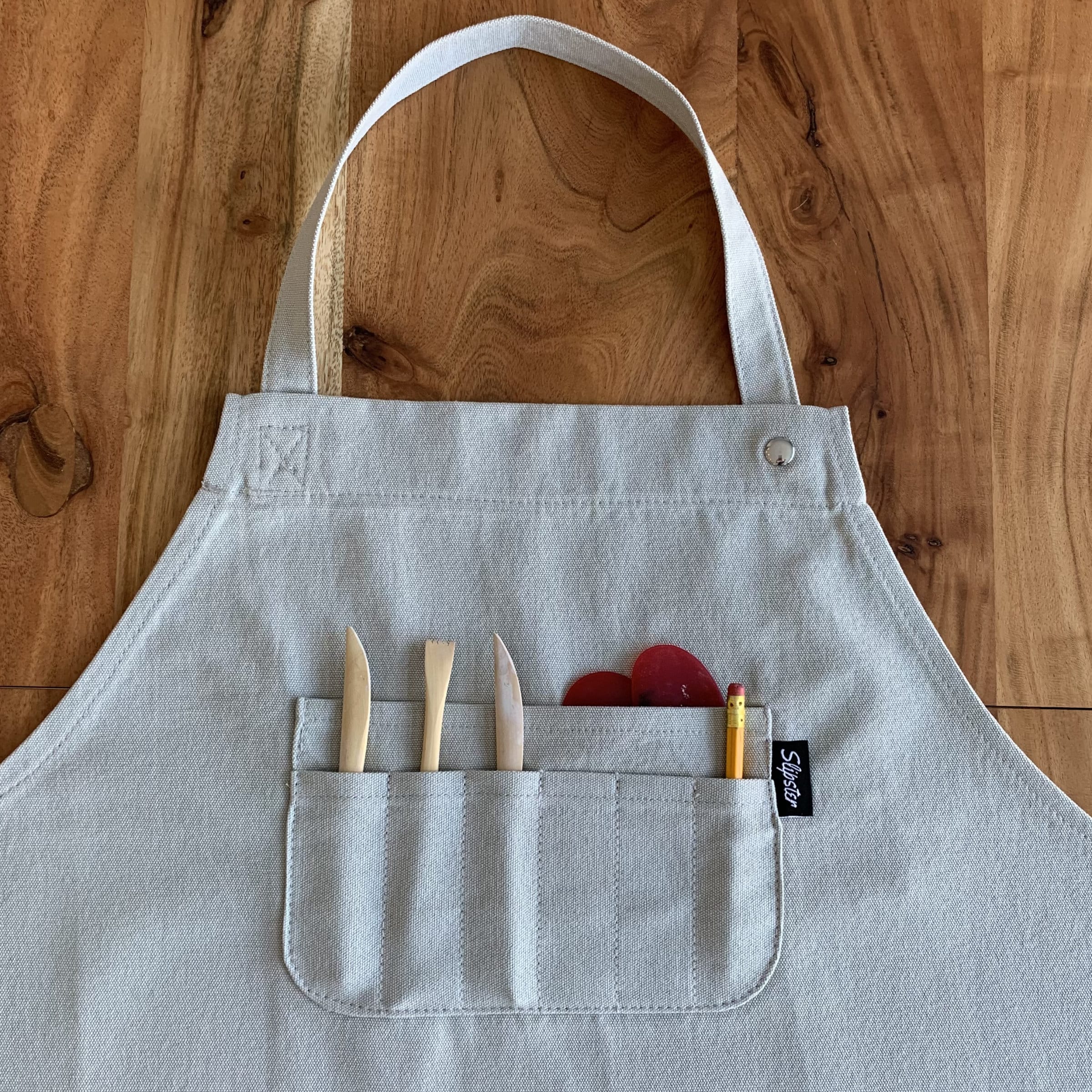 Pottery Apron With Split Leg and Pockets for Pottery Tools. - Etsy