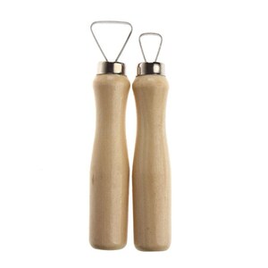 Set of 10 Wood Loop Tools With Stainless Steel Flat Wire. Trimming ...