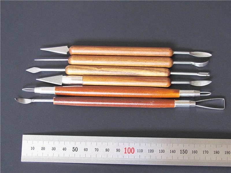 Set of 6 Double-ended Sculpting and Shaping Tools for Pottery - Etsy