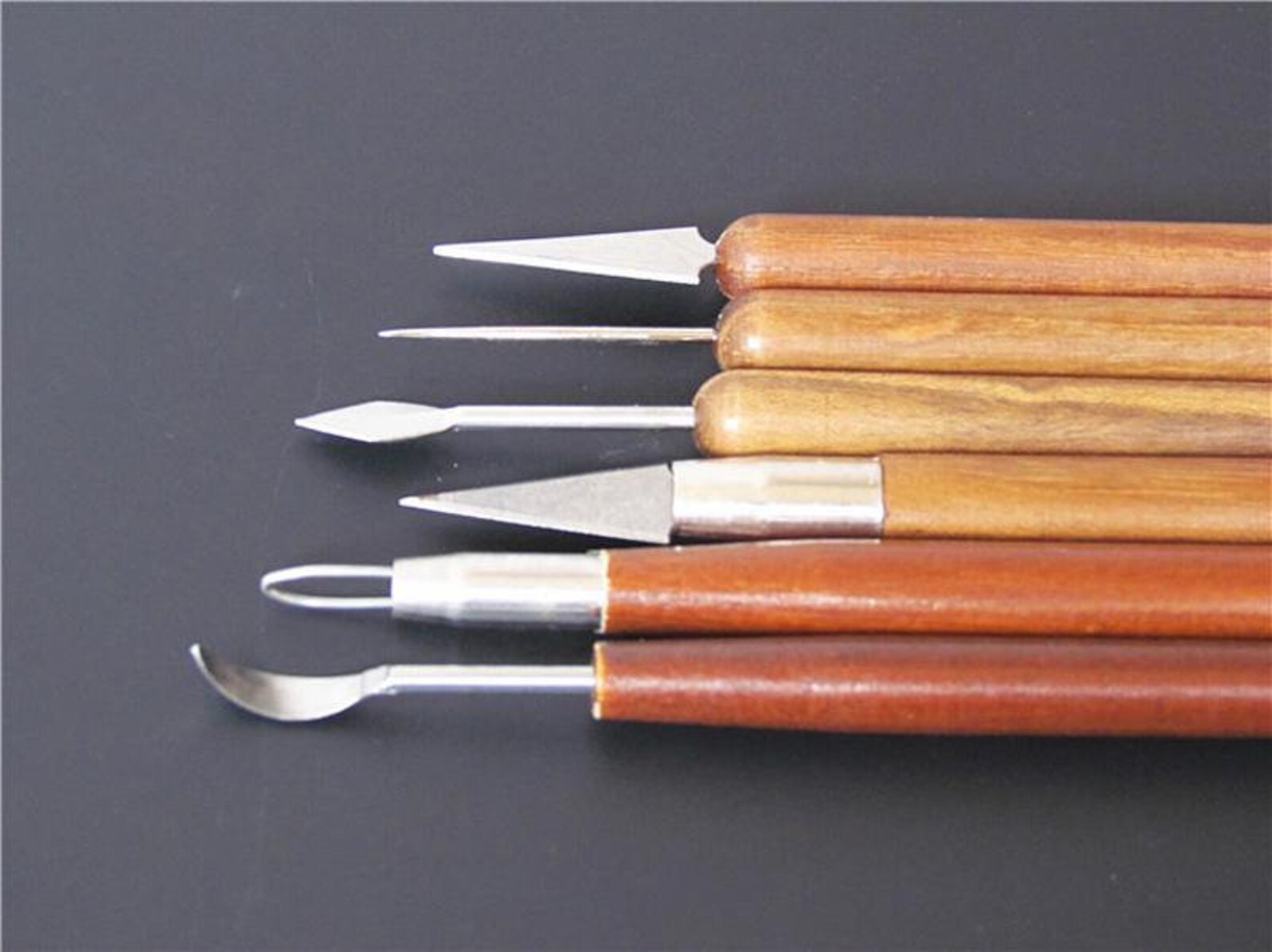 Set of 6 Double-ended Sculpting and Shaping Tools for Pottery - Etsy
