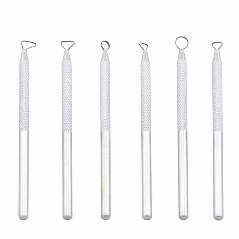 Set of 6 Aluminum Pottery Ribbon Tools. Loop Trimming Tools - Etsy