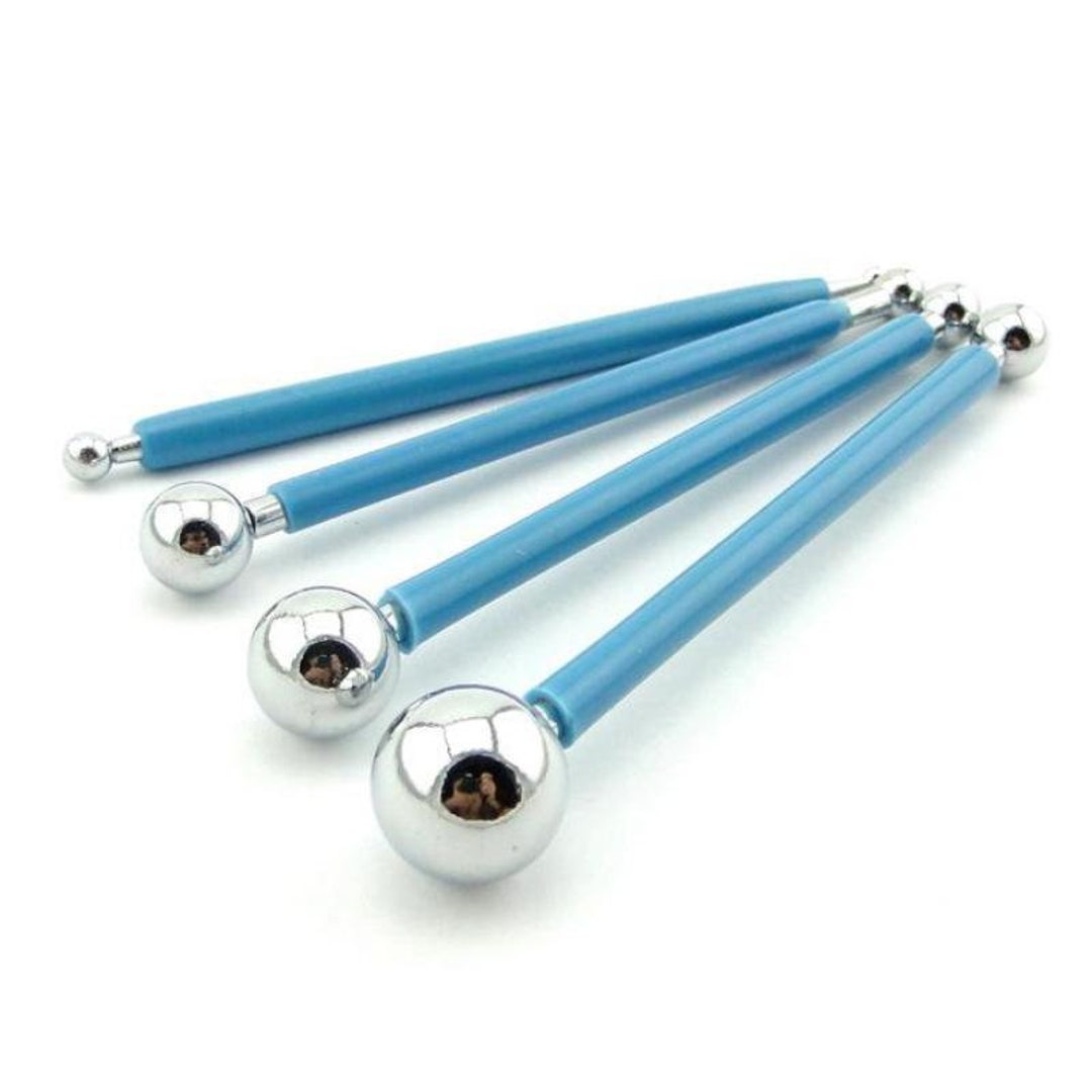 Set of 4 Ball Sphere Stylus Sculpting Tools. Shaping Tools for Pottery ...