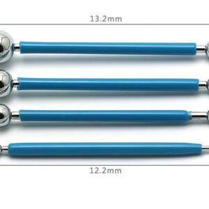 Set of 4 Ball Sphere Stylus Sculpting Tools. Shaping Tools for Pottery ...
