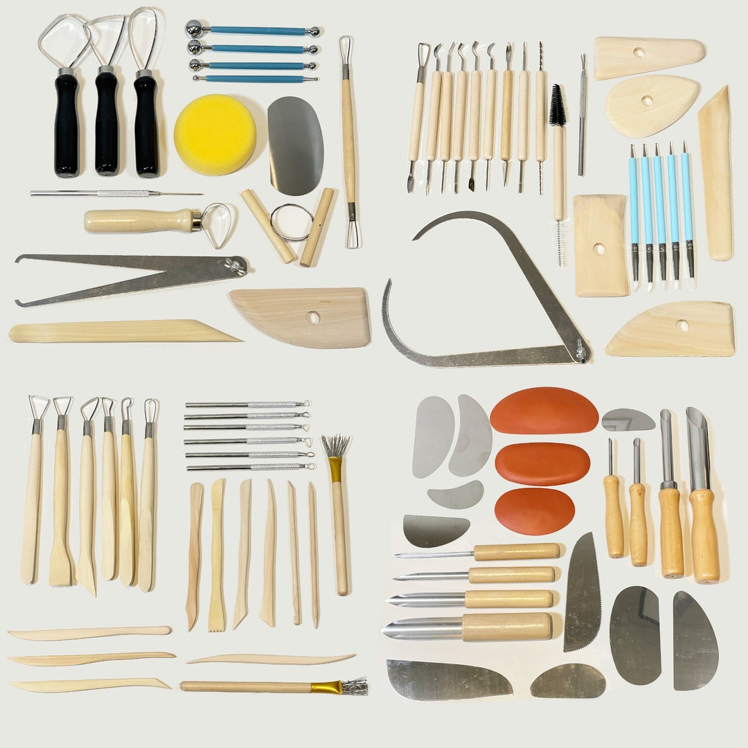 Set of 83 Pottery Tools for Working With Ceramics and Clay. - Etsy