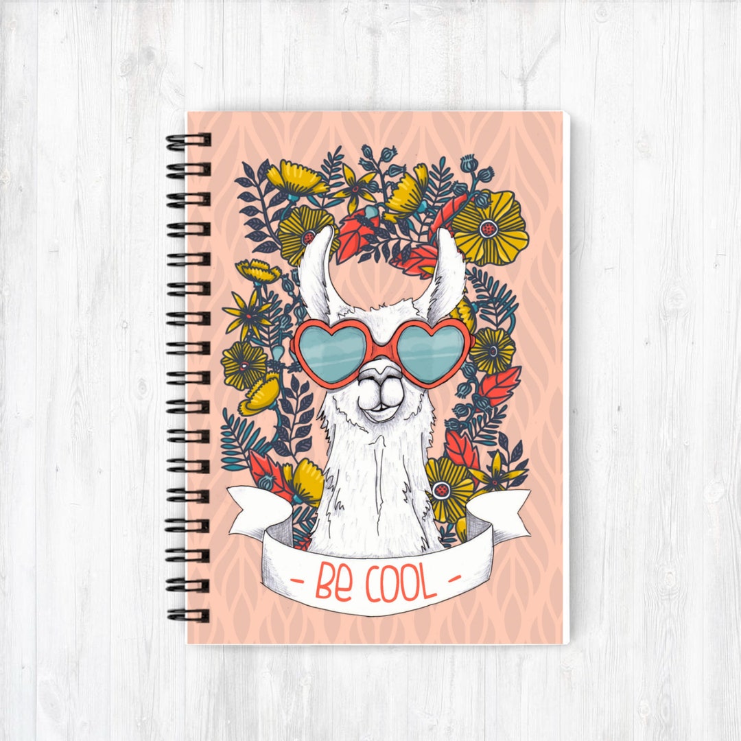 A6 Notebook, lama, Recycled Paper, Notebook, Small Notebook ...