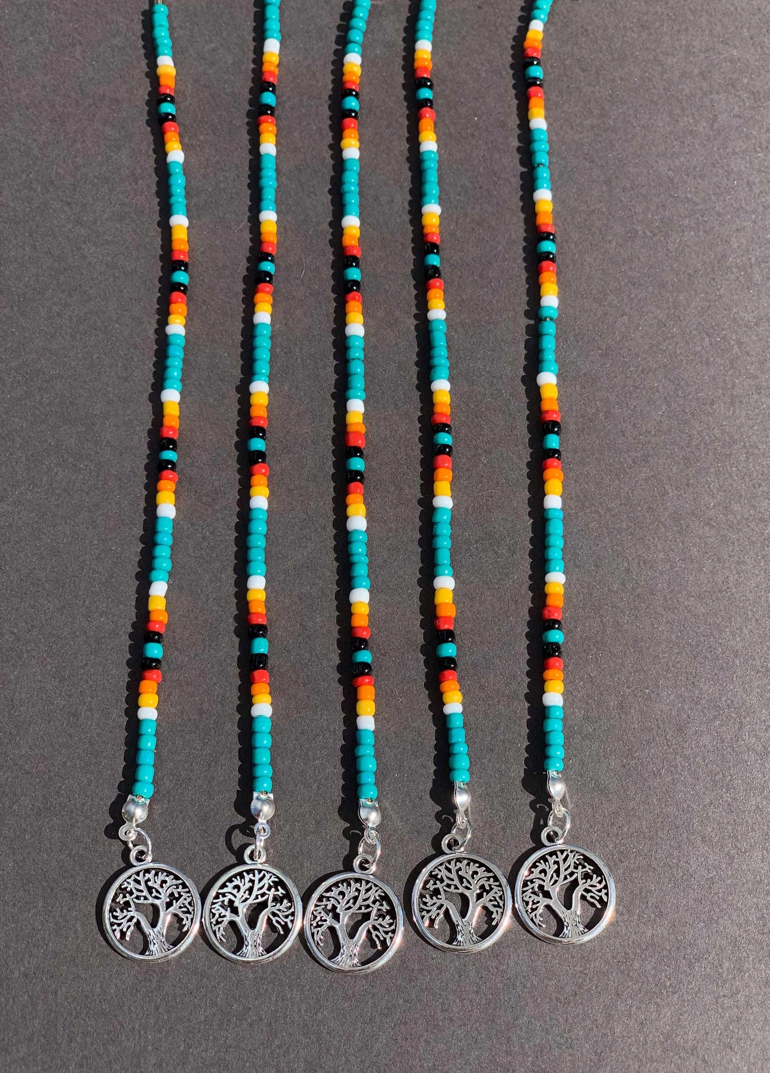 Handmade Southwest Beaded Phone Charm: Silver Tree, Native Style - Etsy