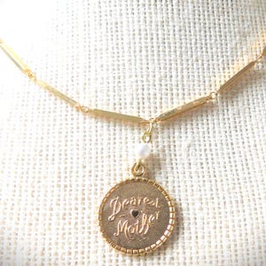 DEAREST MOTHER Charm Pendant Necklace, Vintage, Mom, Grand Mom Mother's ...