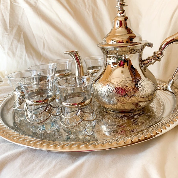 Tea Set Moroccan - Etsy
