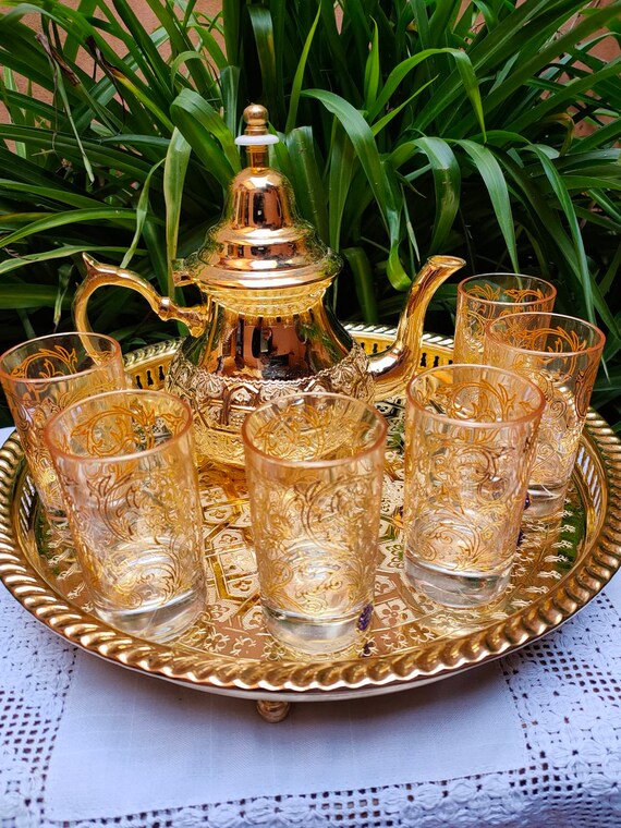 Moroccan Tea Pot Set