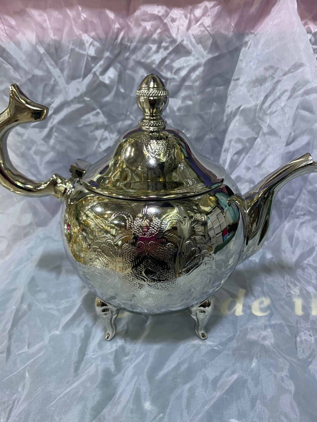 Moroccan Handmade Teapot Medium Size - Etsy